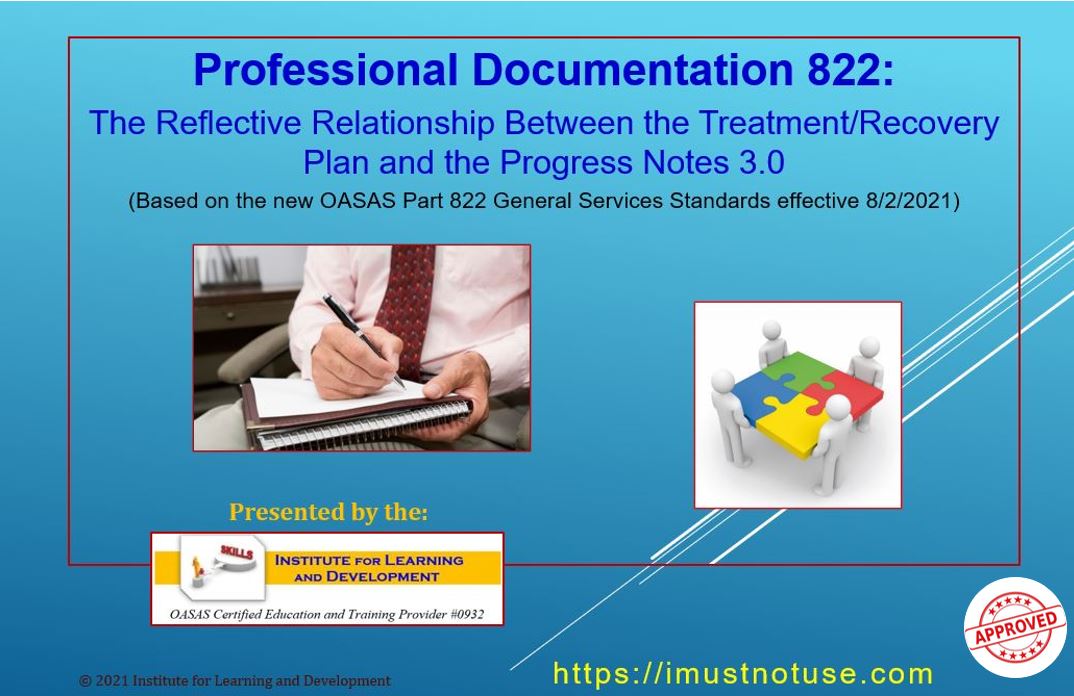 Professional Documentation 822: The Reflective Relationship Between the ...