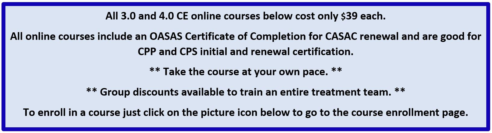 Online CE Course Catalog & Enrollment – Institute for Learning and ...